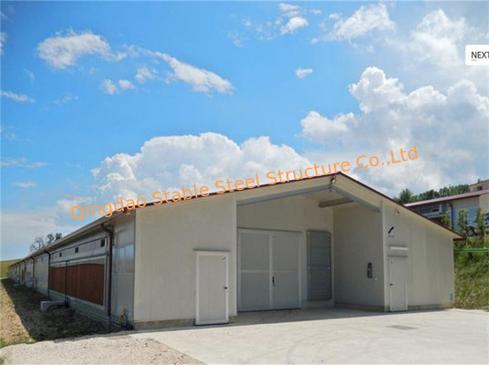 Prefabricated Structural Steel Goat Shed for Sale with nice design supplier