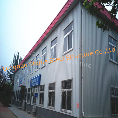 Beautiful modern Steel Structure Office Building with Large Space supplier