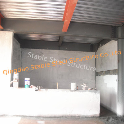 High Rise Multi-Storey Steel Structure Office Building with Block Wall supplier