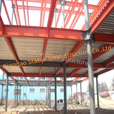 High Rise Multi-Storey Steel Structure Office Building with Block Wall supplier