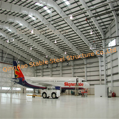Light Steel Structure Prefab Hangar with BV Certificate and nice apprance supplier