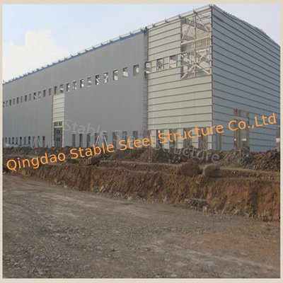 Large Span Steel Frame Buildings with Strong Corrosion Resistance supplier