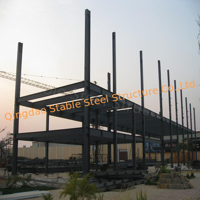 Light Steel Structure Supermarket with Modern Design and large space supplier