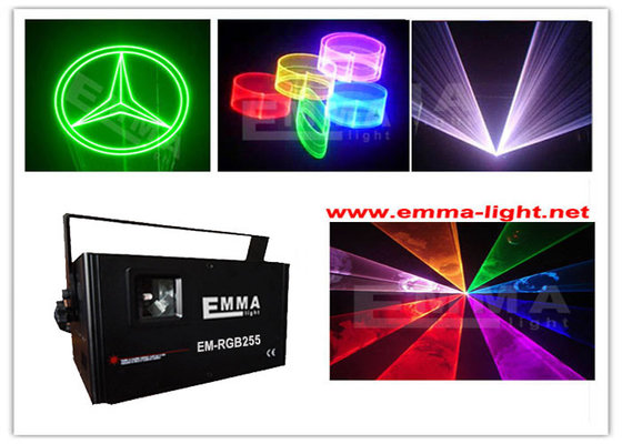 Red Green Blue Laser Lights For Parties / Laser Light Show Equipment