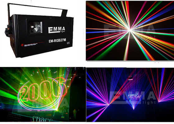 7 Color Portable Small Rgb Laser Light For Club / Dance / Party