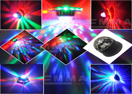 Multi color Led Mini Magic Ball Light ,  Home Stage Lighting For Apartments