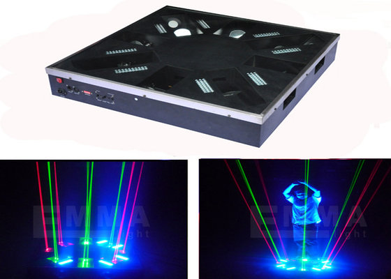 Dynamic Professional Rgb Dance Laser Lights  / Crossed Net / Club Lighting