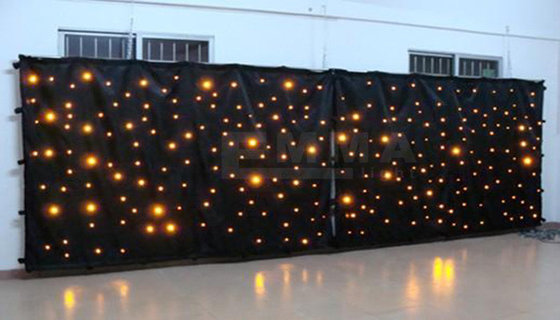 4*6M RGB 3 IN 1 Party Backdrop Decorate Wedding LED Curtain With Controller