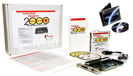 Pangolin LD2000 Pro QM2000 With Ilda Software Hardware PCI Board