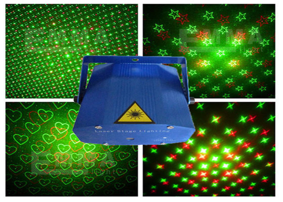 Music-control Mini Laser Stage Lighting Disco Party DJ Projector Light Show
