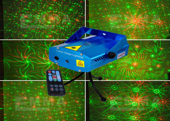 Remote Big Gobos RG mini Laser Stage Lighting DJ Party show Light