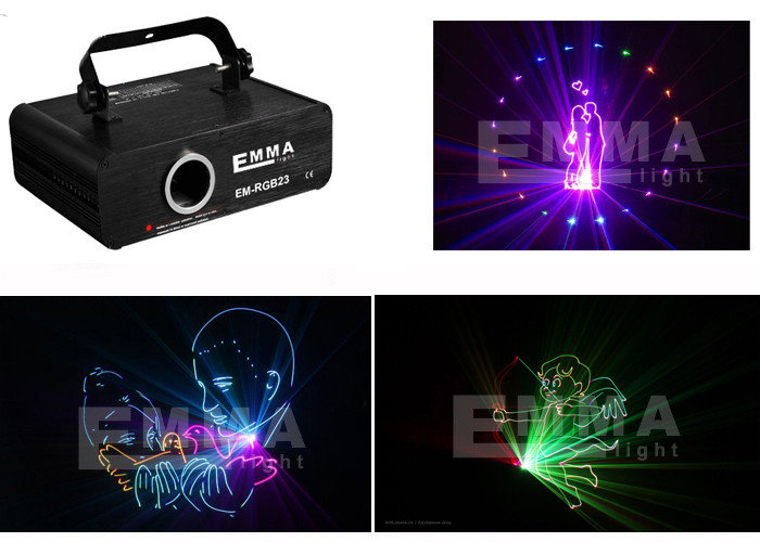 Portable Laser Lights For Dj / Mini Size Laser Dj Lights Rgb