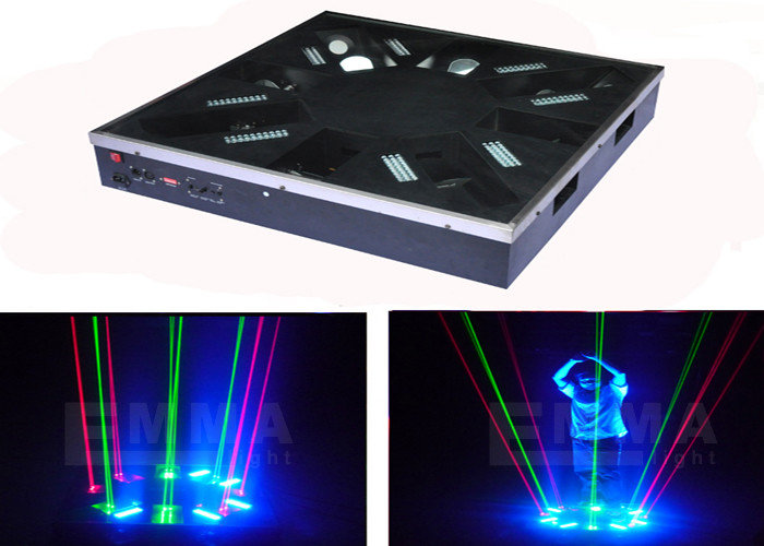 Dynamic Professional Rgb Dance Laser Lights  / Crossed Net / Club Lighting