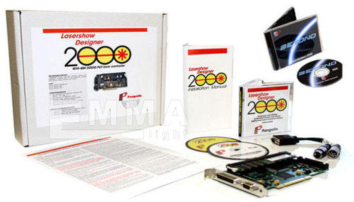 Pangolin LD2000 Pro QM2000 With Ilda Software Hardware PCI Board