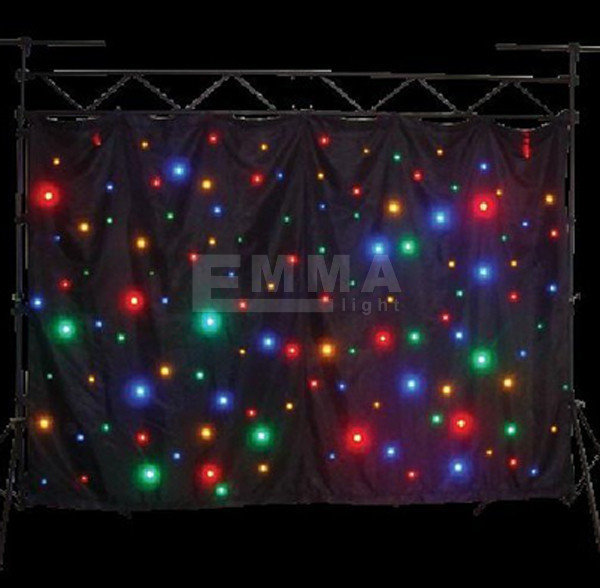 RGBW Led Curtain For Supermarket / Shopping Mall / Movie Theaters