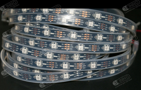 5M / Reel IP65 Entertainment LED Lighting DC5V RGB Soft Strip Individually Addressable