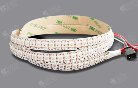 RGB LED Strip Lights DC5V 144LED / M Addressable Waterproof Tape For Decoration
