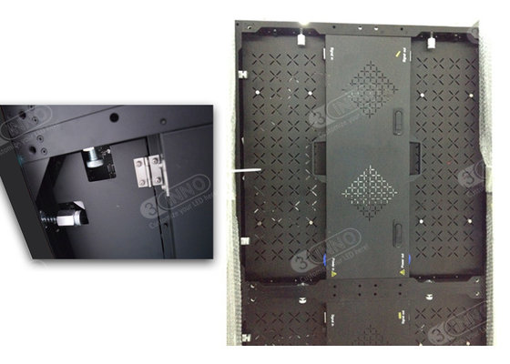 Indoor Rental LED Screen P4 Aluminum Cabinet Black Epistar High Contrast