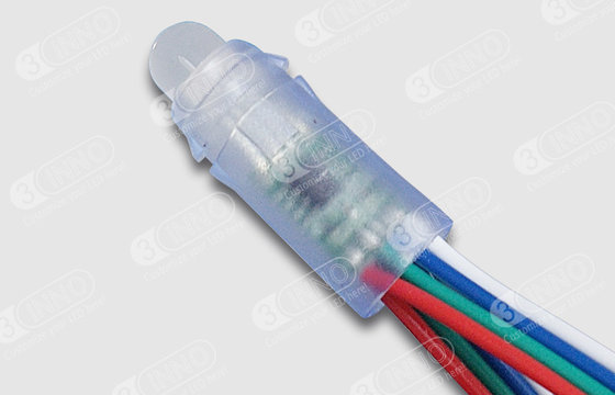 DMX512 10MM DC5V Pixel IP65 DMX Point Light 0.3W With 3 Channel DMX Module