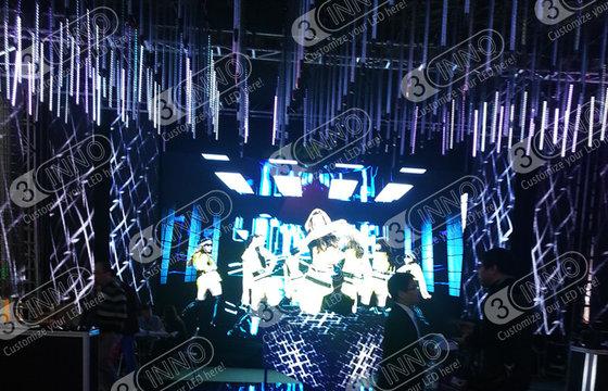DC12V 1.5M 24 pixels DMX LED Strip Lights Stage 3D Vertical Tubes for Club Event