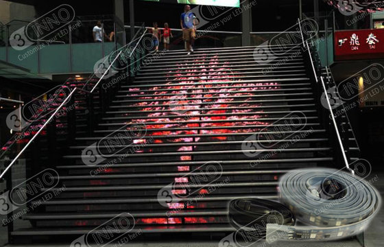 IP65 RGB SMD 5050 LED Decorative Lights , 160 Pixel 5M Flexible LED DMX strip