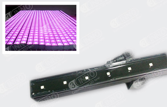 Slim Waterproof 12V 12W RGB Rigid DMX LED Strip Lights Bar Lights For Concert / Theater