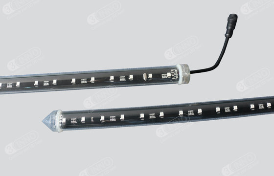 3D Full Color 0.6m Snow Falling DMX Vertical Tube waterproof For Disco