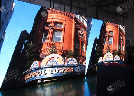 Indoor Rental LED Screen High Contrast and High Precise Die-casting P3.91 ~ P6.25mm