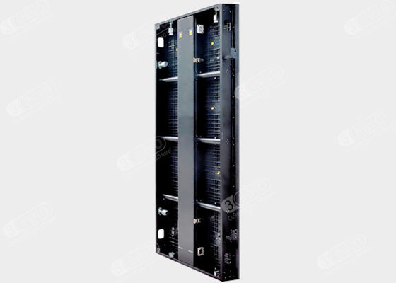 Outdoor P6.25 P7.81mm Rental LED Screen Aluminum Lightweight Fast Lock Curve Led Cabinet