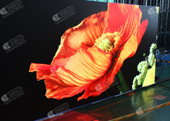 Die Casting Rental Indoor HD LED Screen P3.91 P4.81 P5.65 P6.25mm 500*500mm Cabinet
