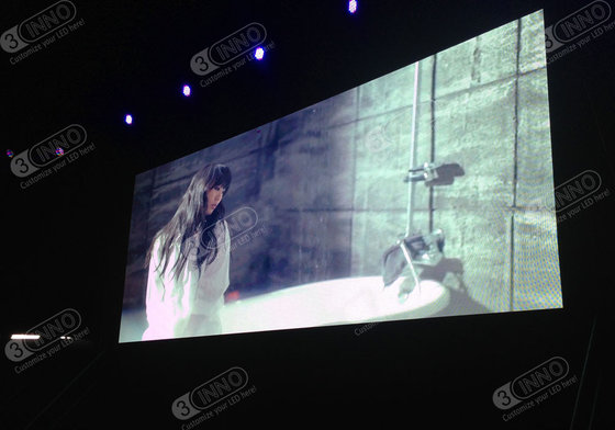 P4 Black SMD HD Indoor Advertising LED Screens High Resolution Led Wall