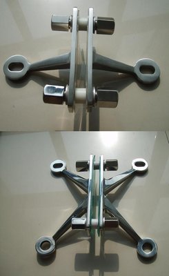 Fin spider and Routel clamp,stainless steel spider ,spider fittings, curtain wall spider ,routel,K type spigot supplier