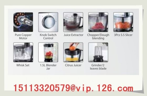 Easten High Speed Multifunctional Food Processor With Blender Jar/ 800W Food Processor EF300