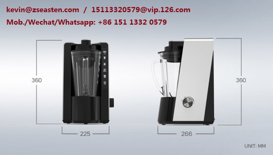 Easten BPA free Tritan Vacuum Blender Juicer/ Household Vacuum BlenderJuicer with High Boro