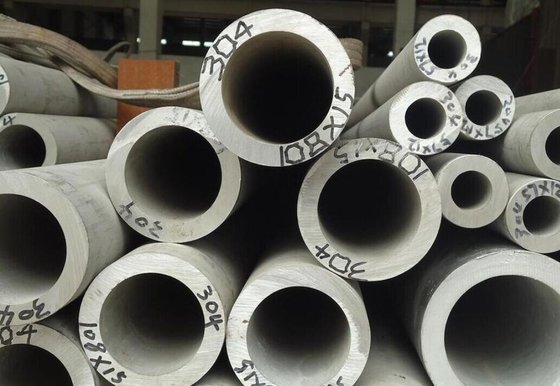 Heat Resistant Austenitic Stainless Steel Seamless Tube With AISI / DIN / EN Standard