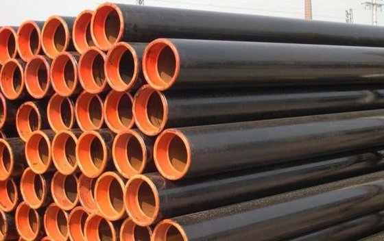 Round Welded LSAW Steel Pipe , Longitudinal Submerged Arc Welding Pipe 60mm - 3500mm