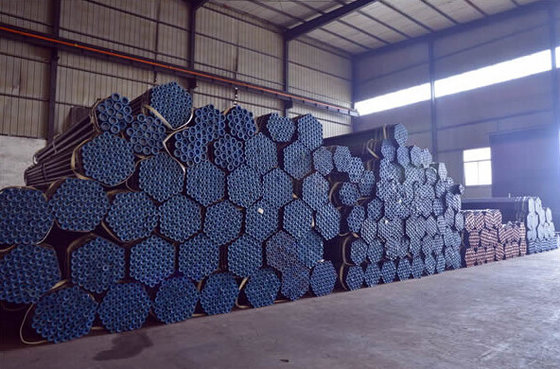Oil Casing / Oil Drilling Carbon Seamless Black Steel Pipe 2 - 80mm Thickness