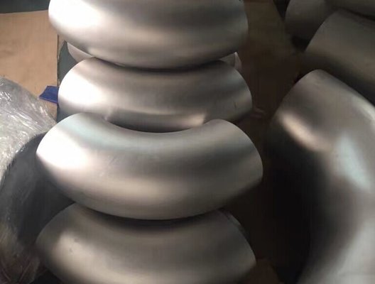 Butt Weld Stainless Steel Tube Fittings And Flanges Sand Blast Sch5S - Sch160