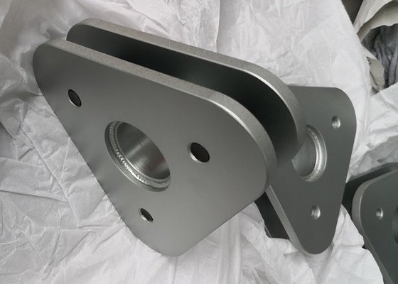 Silver Precision Metal Components , Zinc Plating Precision Aerospace Components supplier
