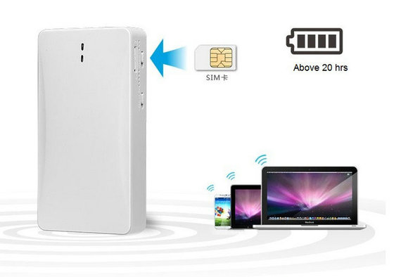 Portable Wireless Power Bank 3G Wifi Router with SIM Card Slot IEEE802.11b/g/n