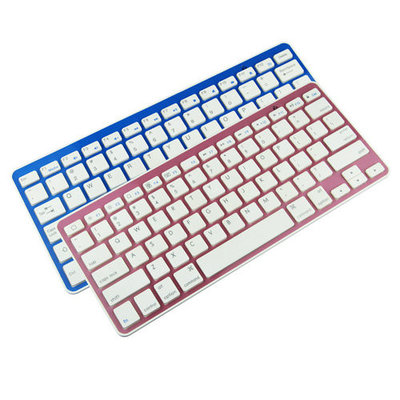 Custom Mini Colorful iPad Bluetooth Keyboards Rechargeable for Smart TV