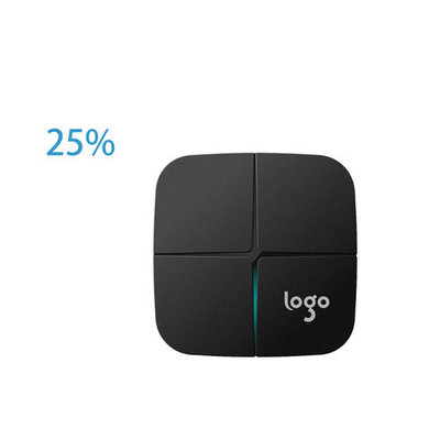 사각 2000MAH 휴대용 USB 힘 은행 충전기/셀룰라 전화 전력 공급