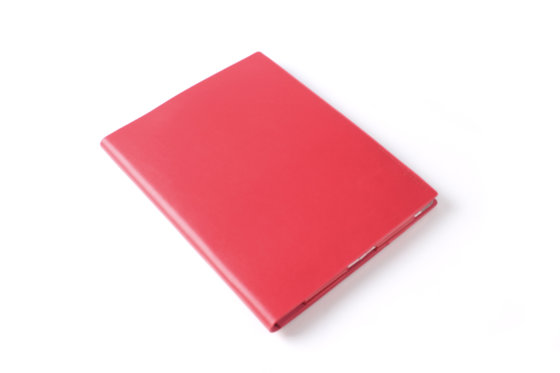 Customized Foldable Red Leather iPad Cases / Apple iPad 2 Cases and Covers