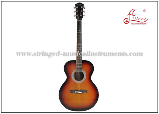 40&quot; Araucaria Plywood Stringed Musical Instruments Cutaway Acoustic Guitar