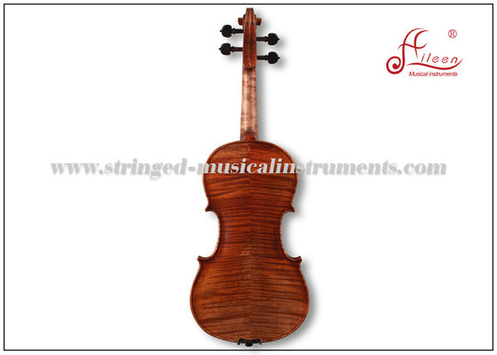 Antique Oil Varnish Violin , Master Hand Crafted Violins 4/4 Musical Instruments
