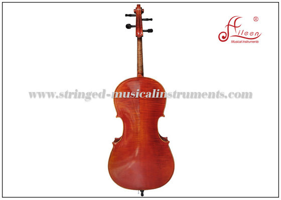 Student Advanced Musical Instrument Cello With New Varnish Ebony Spruce Top Material
