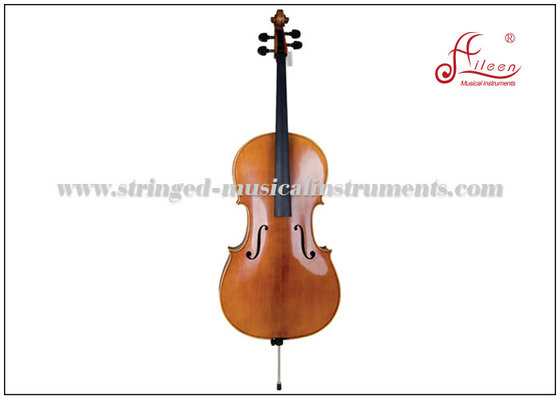 String Instruments Cello , Flamed Handmade Maple Back Professional Cellos Rentals