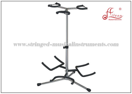Metal Portable Music Stand , Multiple Folding Guitar Stand 43 - 93cm Height
