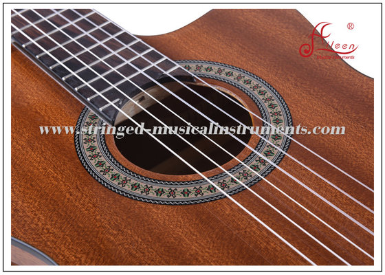 Cutaway Fretted String Instruments Sapeli Plywood Rosewood Fingerboard