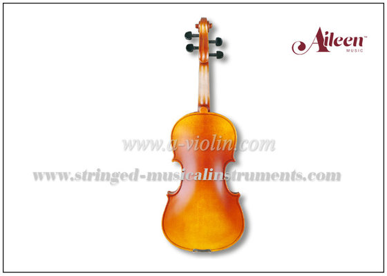 Advanced Student Musical Instruments Violin Outfit , Warm Gold Brown Stain Acoustic Violin